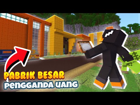 Aku BANGUN PABRIK KAYU TERBESAR Penghasil CUAN! Lumber Tycoon Minecraft ...