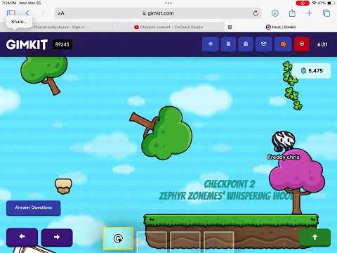 Play Gimkit dont look down but impossible - YouTube