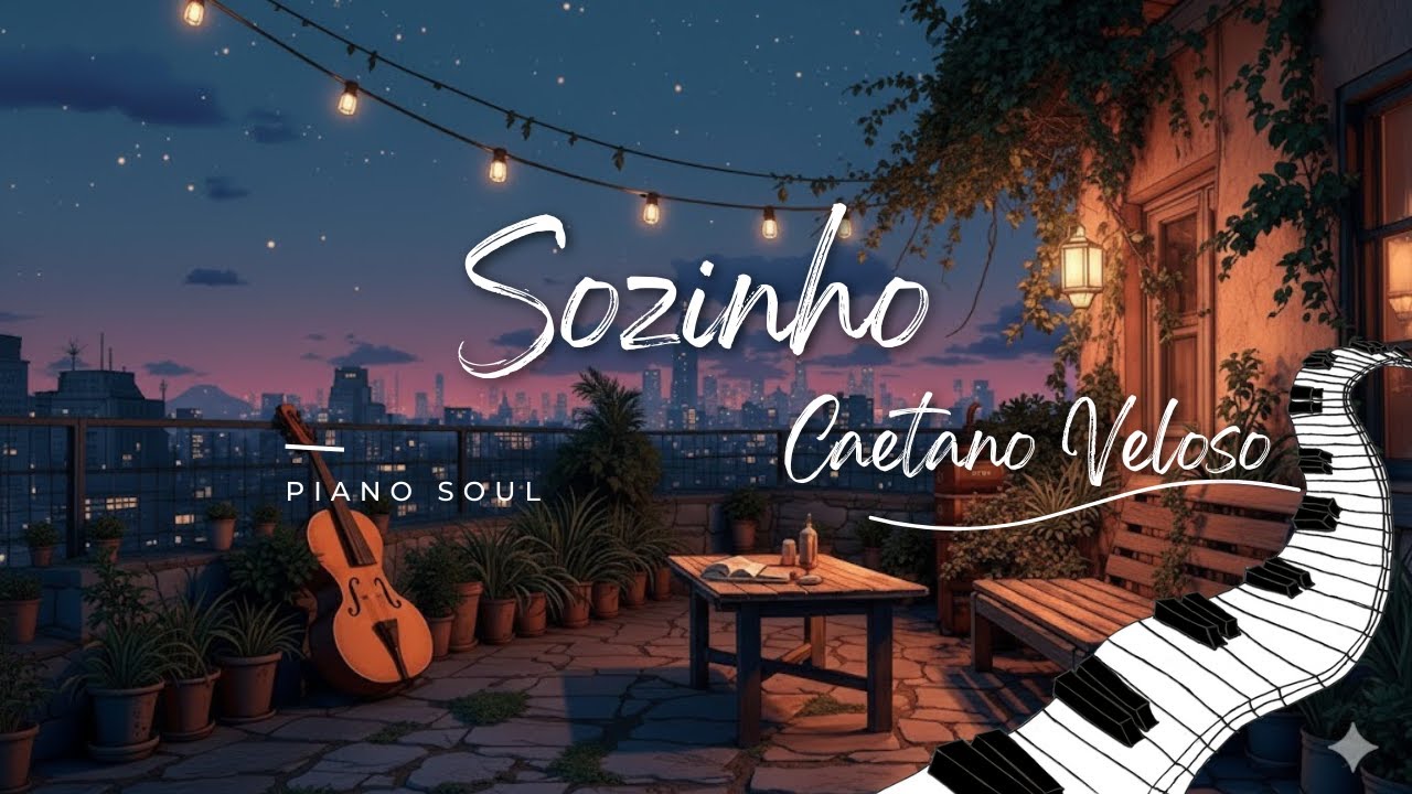 Caetano Veloso - Sozinho | Versão Vocal + Piano - YouTube