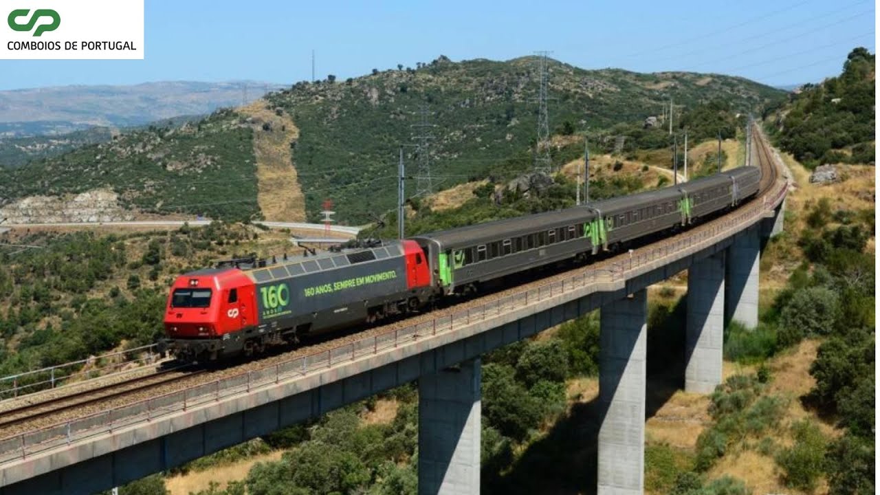 INSIDE FIRST CLASS INTERCITY TRAIN (PORTUGAL) - YouTube