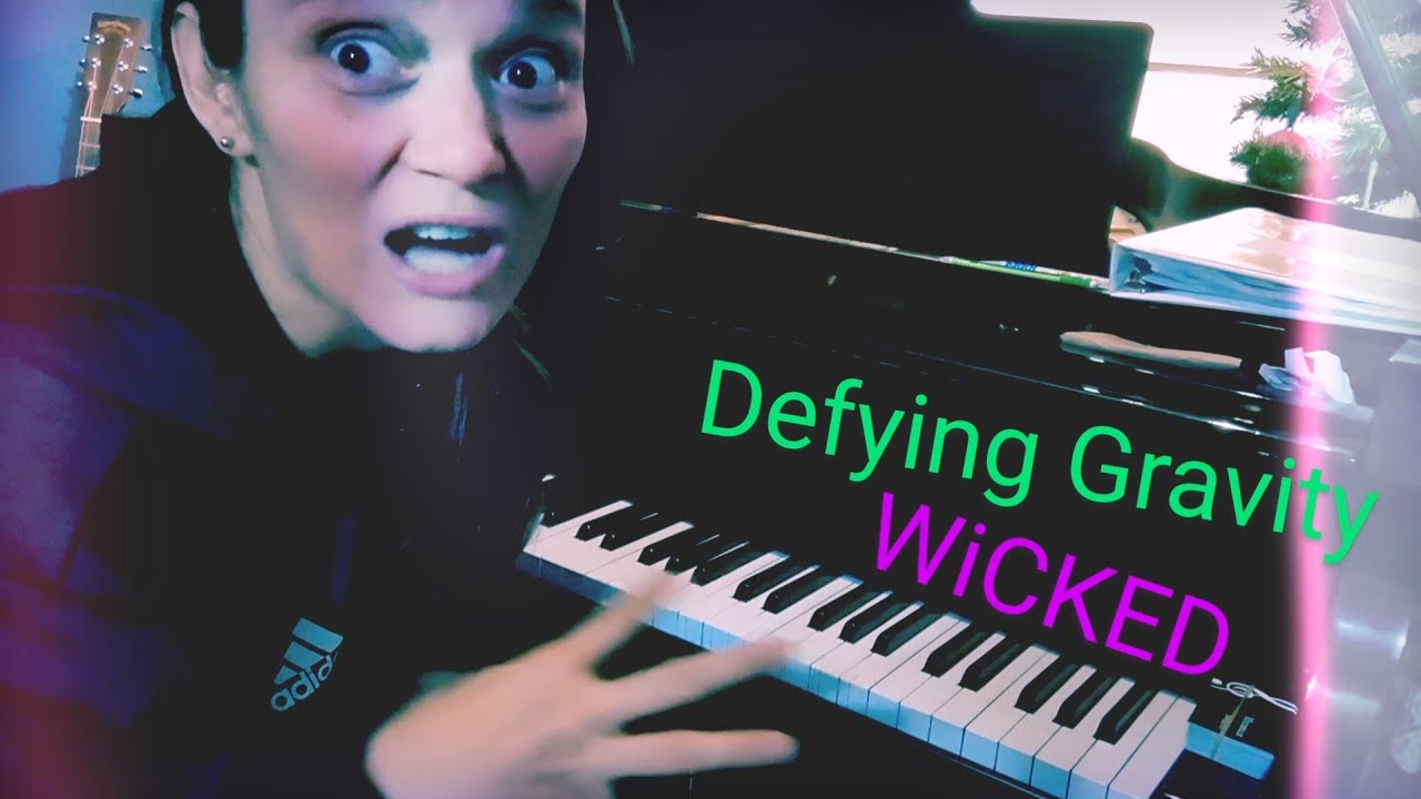 EASY Defying Gravity Piano Lesson 1 - YouTube