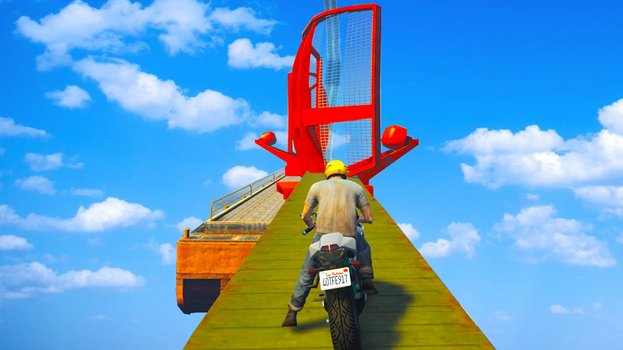 GTA 5 - HARDEST RACE EVER! GTA 5 Ramp Track [Mod Showcase] - YouTube