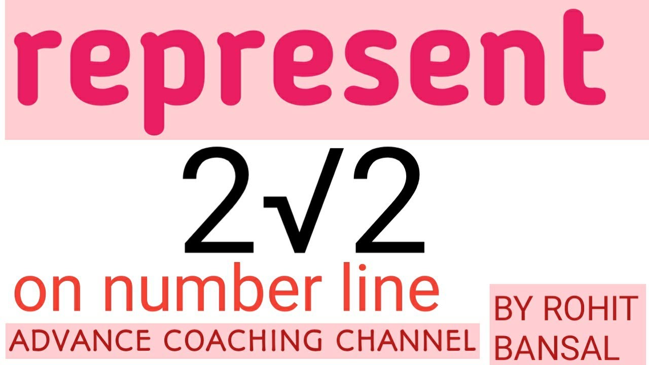 REPRESENT 2 2 ON NUMBER LINE REPRESENT SQUARE ROOT OF 8 ON NUMBER LINE YouTube represent-2-2-on-number-line-represent-square-root-of-8-on-number-line-youtube