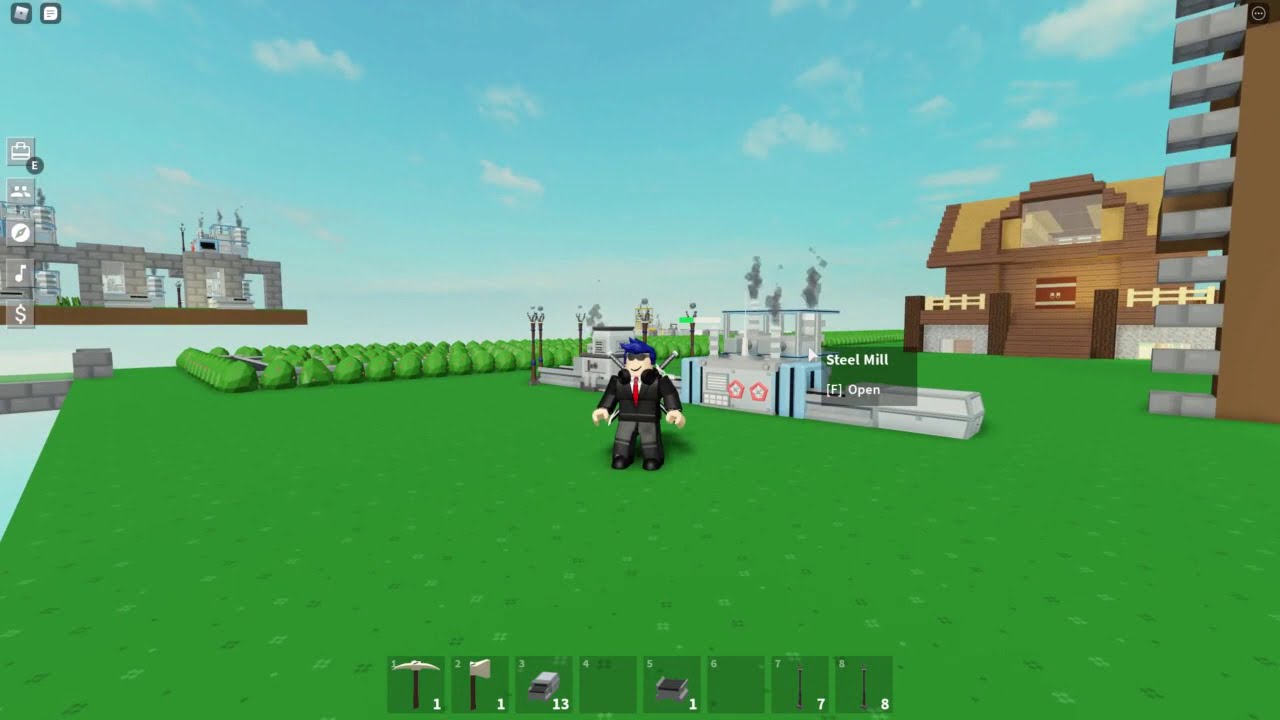 How to make a steel mill auto farm in Roblox Islands! - YouTube