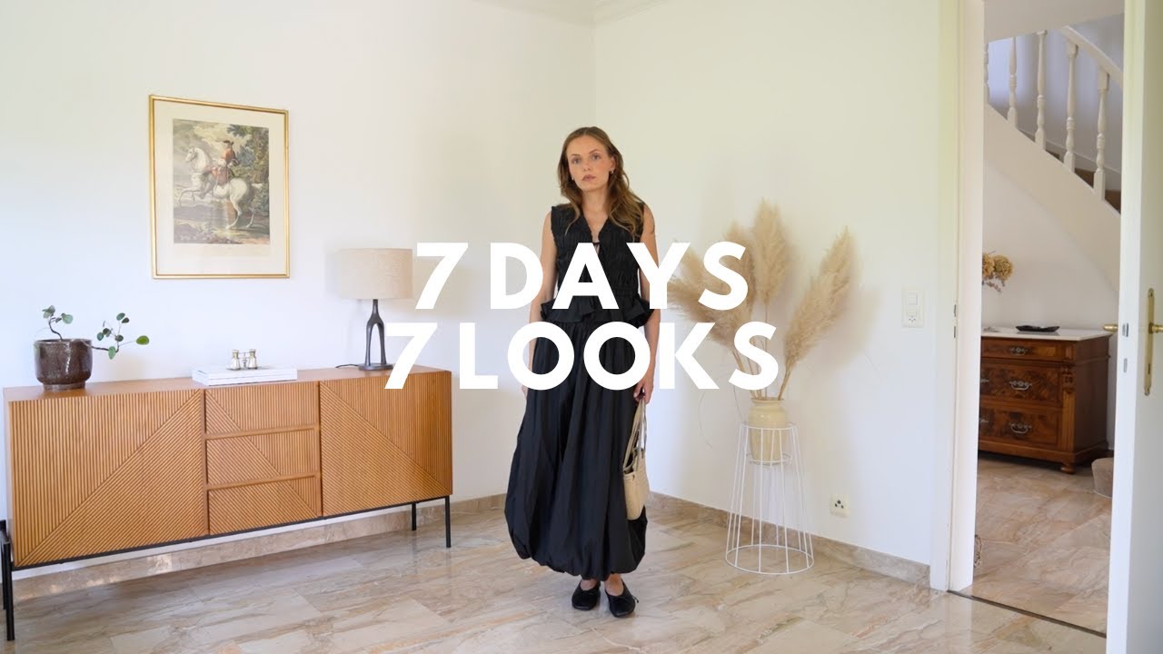 Summer Outfit Ideas | 7 days & 7 looks - YouTube