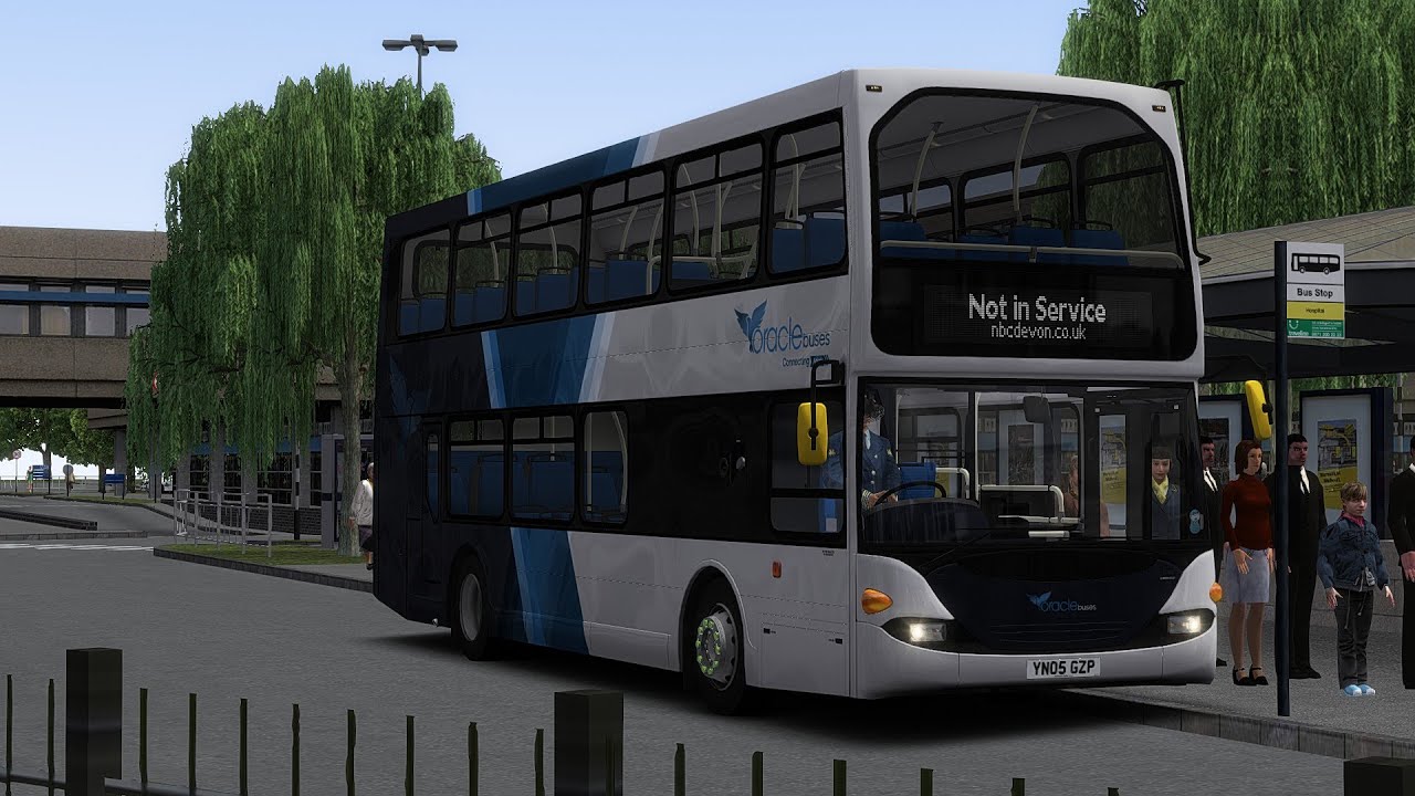 OMSI 2 - MS Lancsbus Omnidecker (SCANIA Omnidekka) - Various Maps ...