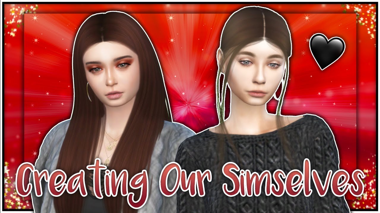 🖤Creating Our Simselves w/ My Friend Amy | SIMS 4 CAS - YouTube