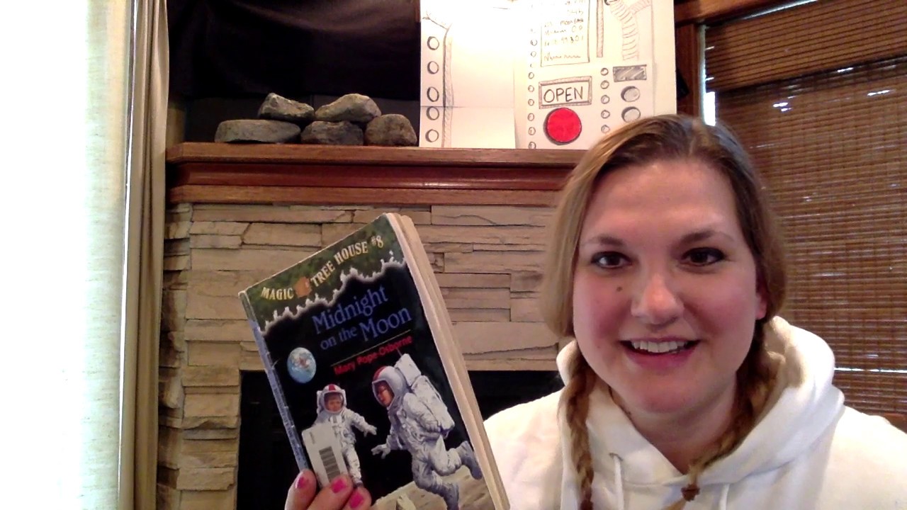 MTH# 8 Chapter 3 Midnight on the Moon by Mary Pope Osborne - YouTube