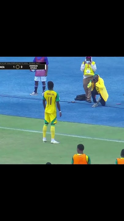 GOAL 1-0 | Jamaica vs Dominican Republic - YouTube