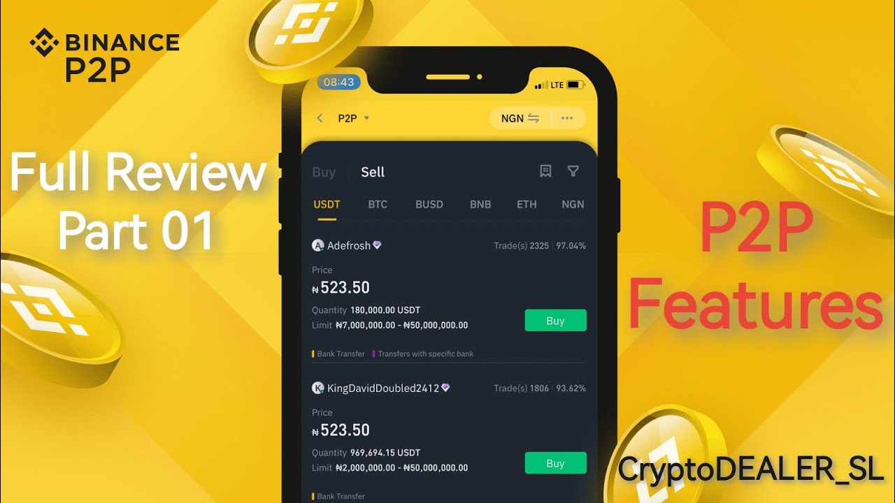 Binance P2P Trading Full Review Part 01 | P2P Features - YouTube