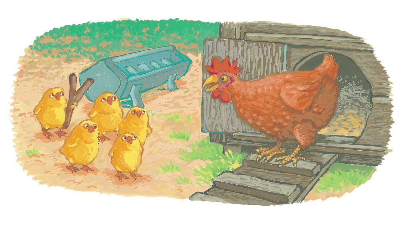 Jez Alborough reads Six Little Chicks - YouTube