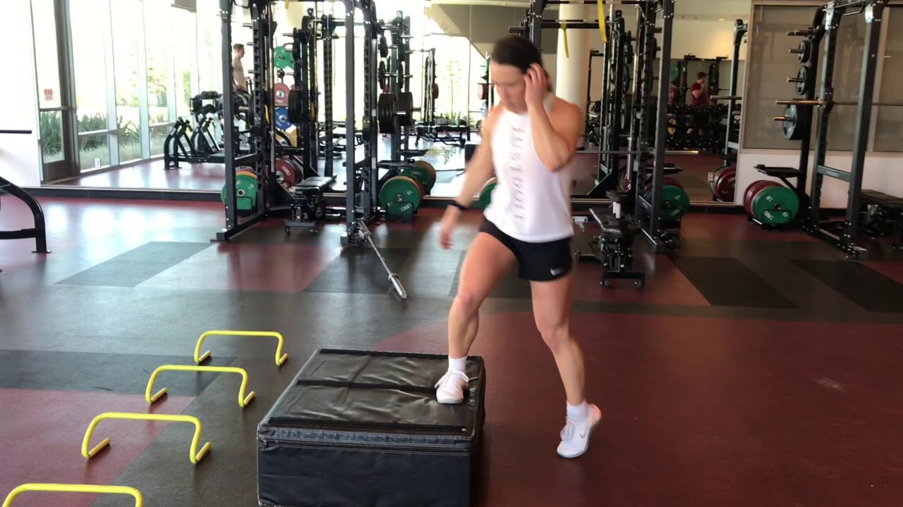 Low Box Drop to Lateral Bound - YouTube