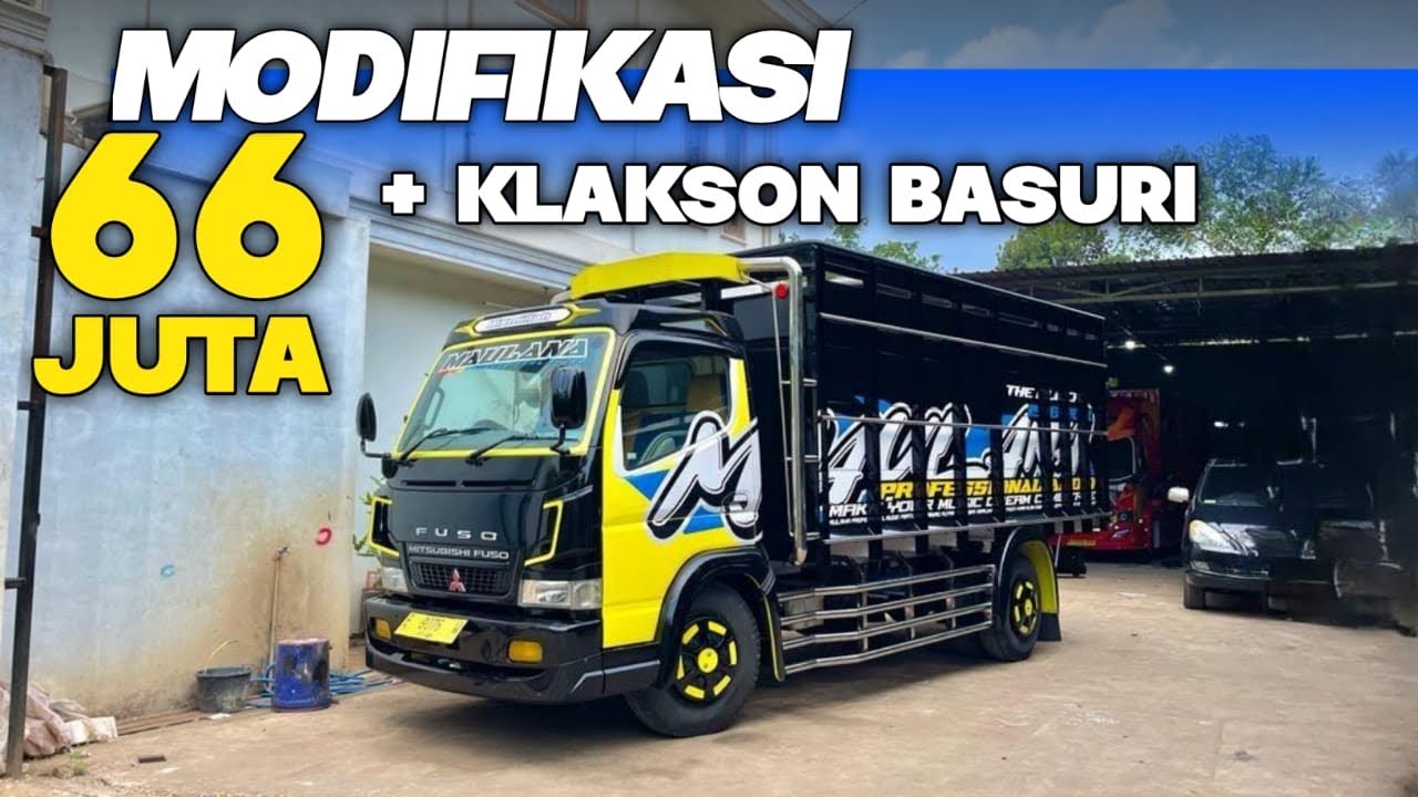 MODIFIKASI TRUCK MINIMALIS + KLAKSON BASURI‼️ - YouTube