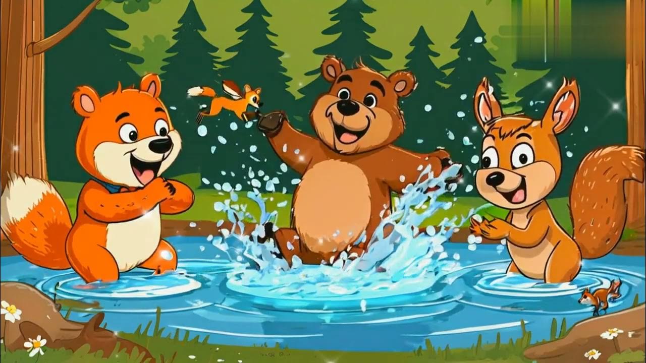 Barry the Clumsy Bear and the Magic Honey 🍯 | Funny Kids Story - YouTube