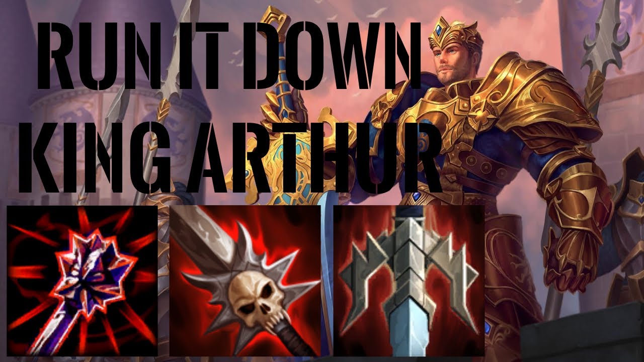 How to Build A Warrior Jungle! King Arthur Jungle Gameplay (Smite ...