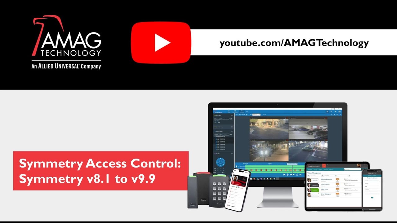 Symmetry Access Control: Symmetry v8.1 to v9.9 - YouTube