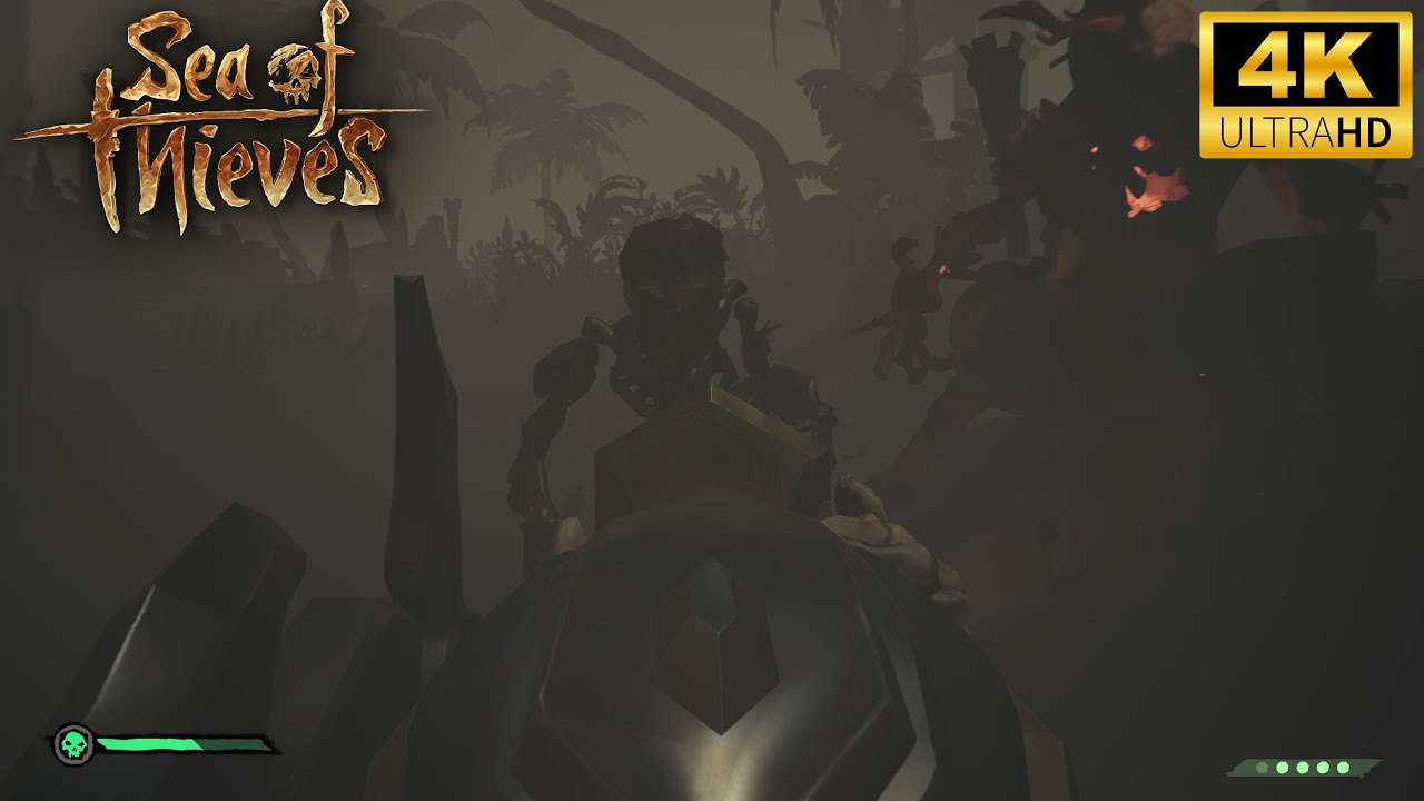 Sea of Thieves Gameplay, Skeleton Fort! | Voyage 1 Part 1 (4K 60) | RTX ...
