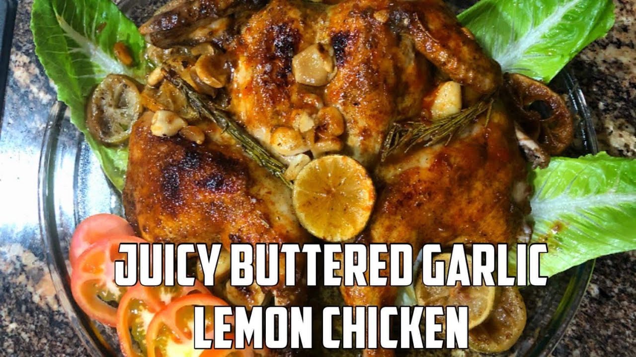 HOW TO COOK JUICY BUTTERED GARLIC LEMON CHICKEN/SIMPLE & EASY/Bons TV ...