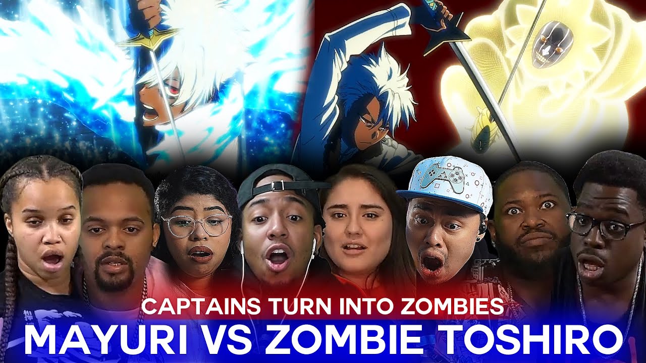 Mayuri vs Zombie Toshiro | Bleach TYBW 23 Reaction Highlights - YouTube