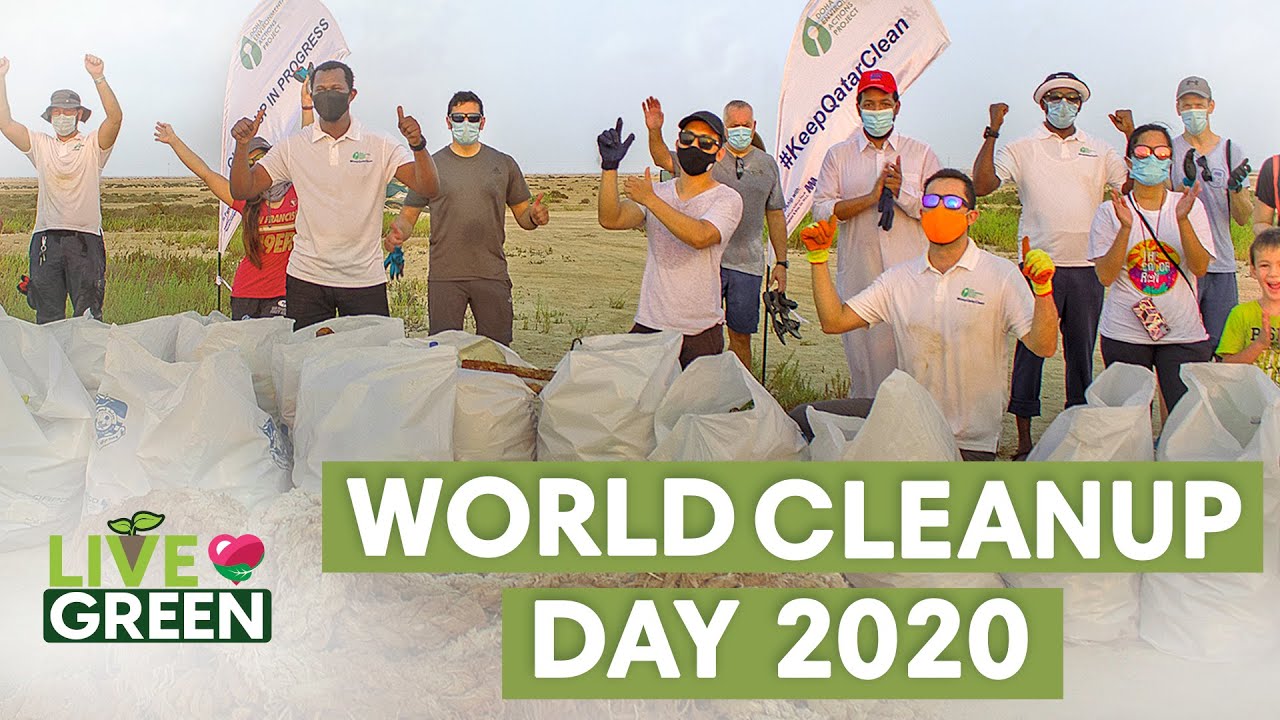 Qatar celebrates World Cleanup Day 2020 | Live Green | Ep 1 - YouTube