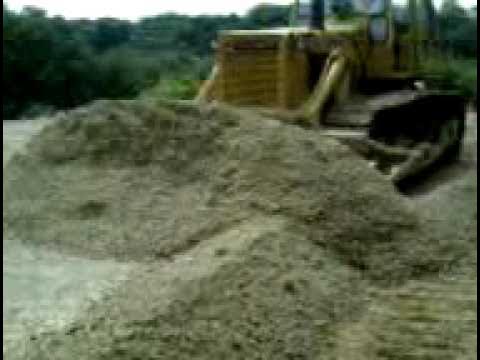Ruspa Fiat Allis AD9 Bulldozer Work Teano - YouTube