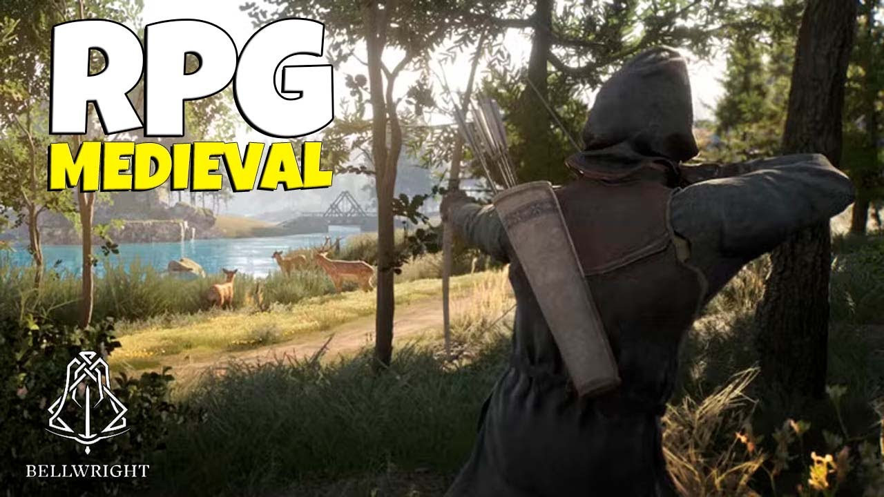 RPG MEDIEVAL COM GERENCIAMENTO DE VILAREJO BATALHAS INCRÍVEIS - BELLWRIGHT - YouTube