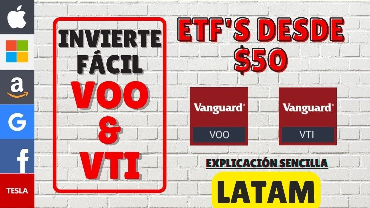 Invierte FÁCIL en las grandes empresas de EEUU con ETF´s VOO & VTI ...