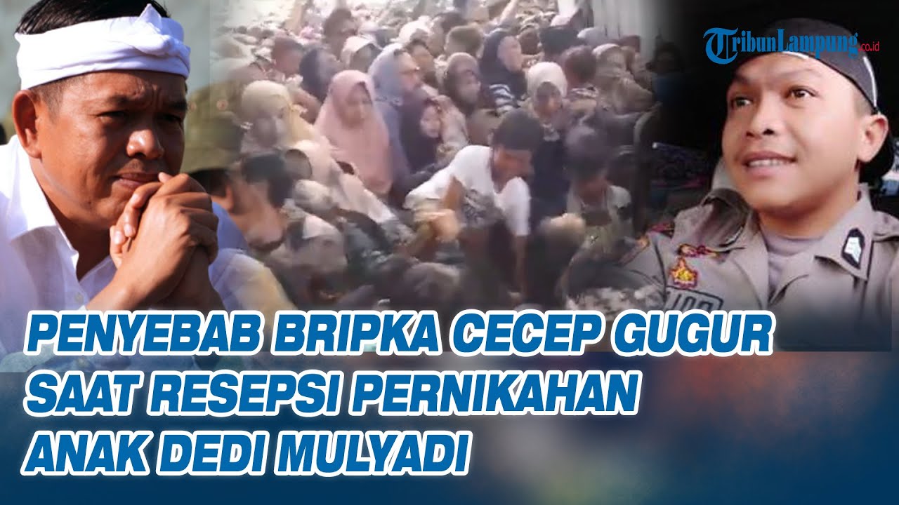Penyebab Bripka Cecep Gugur Saat Resepsi Pernikahan Anak Dedi Mulyadi ...
