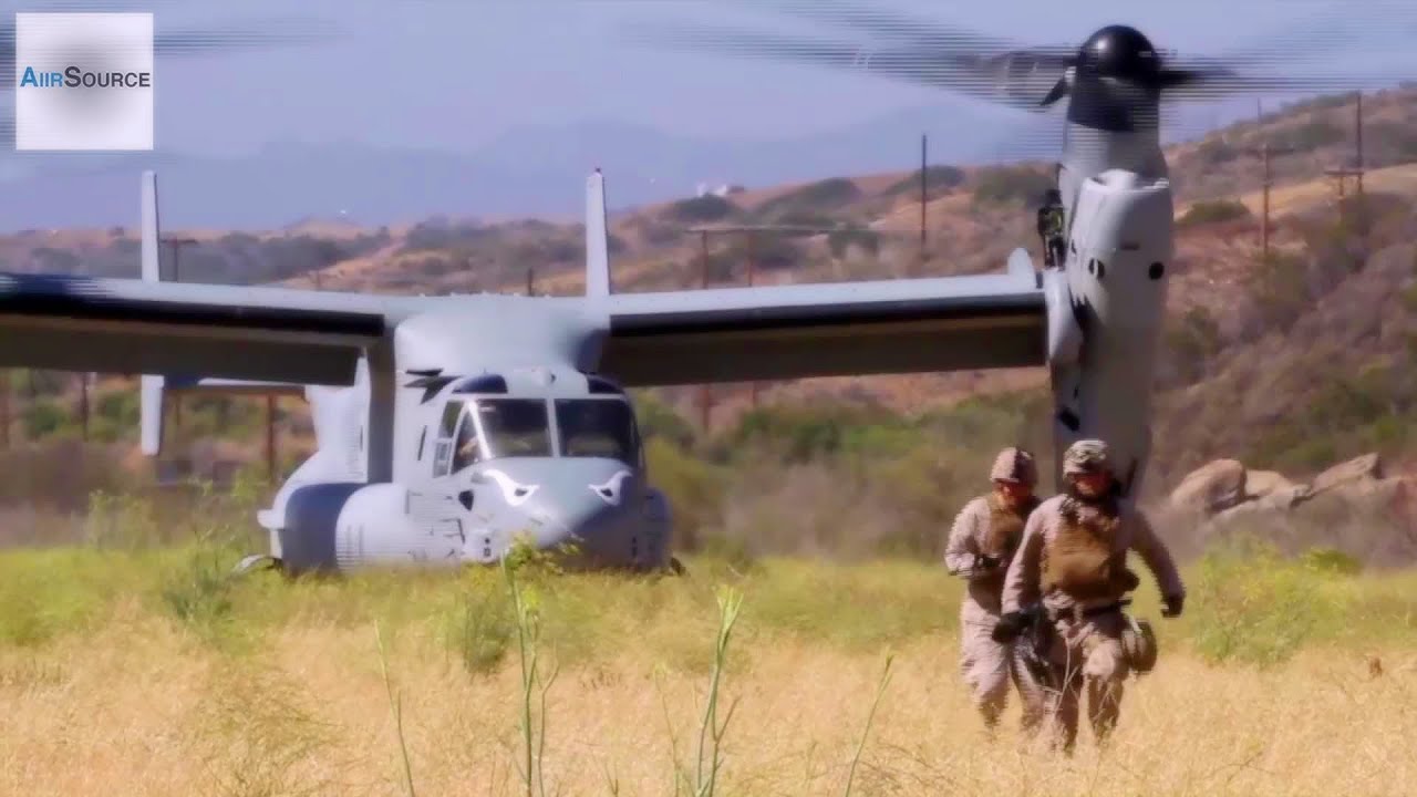 Marines and Sailors Casualty Evacuation via MV-22 - YouTube