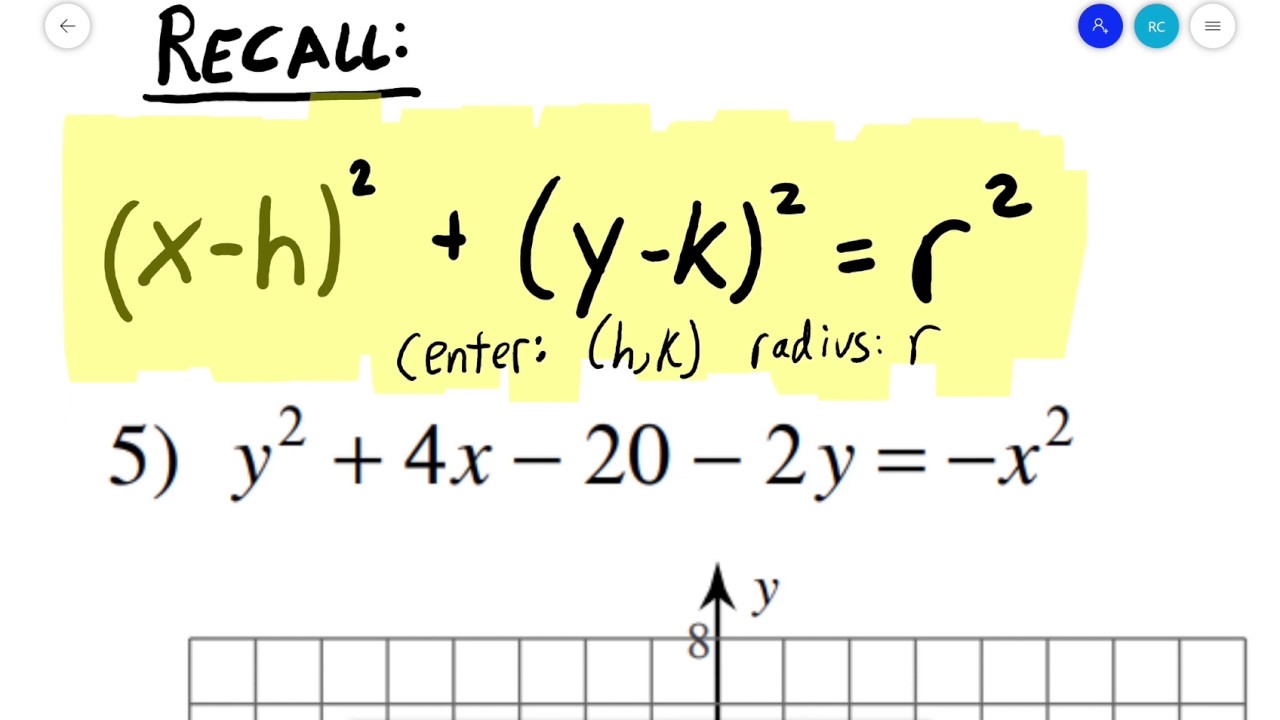 Circles in expanded form - YouTube