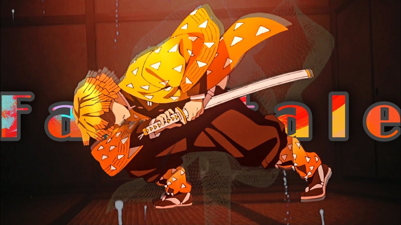 Zenitsu Agatsuma-"Badass" [EDIT/AMV] 'Retuurn remake' - YouTube