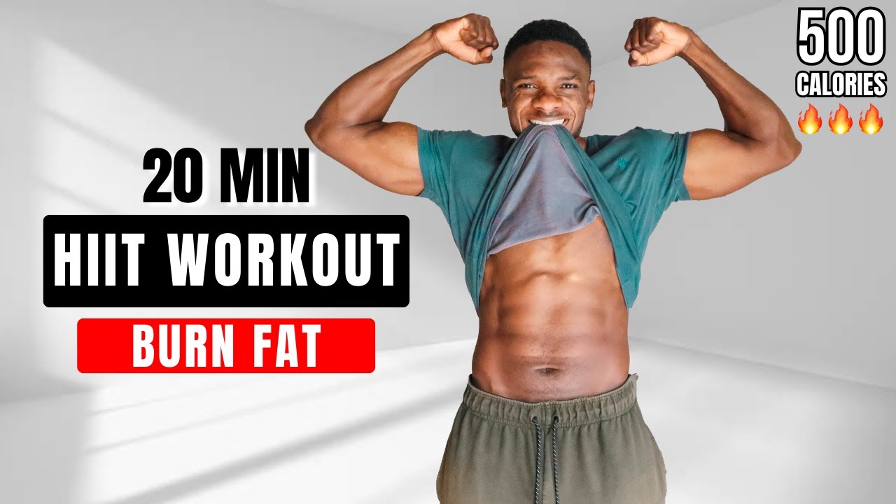 20 Min Cardio HIIT Workout for Burning Fat || Lose Weight Fast at Home ...
