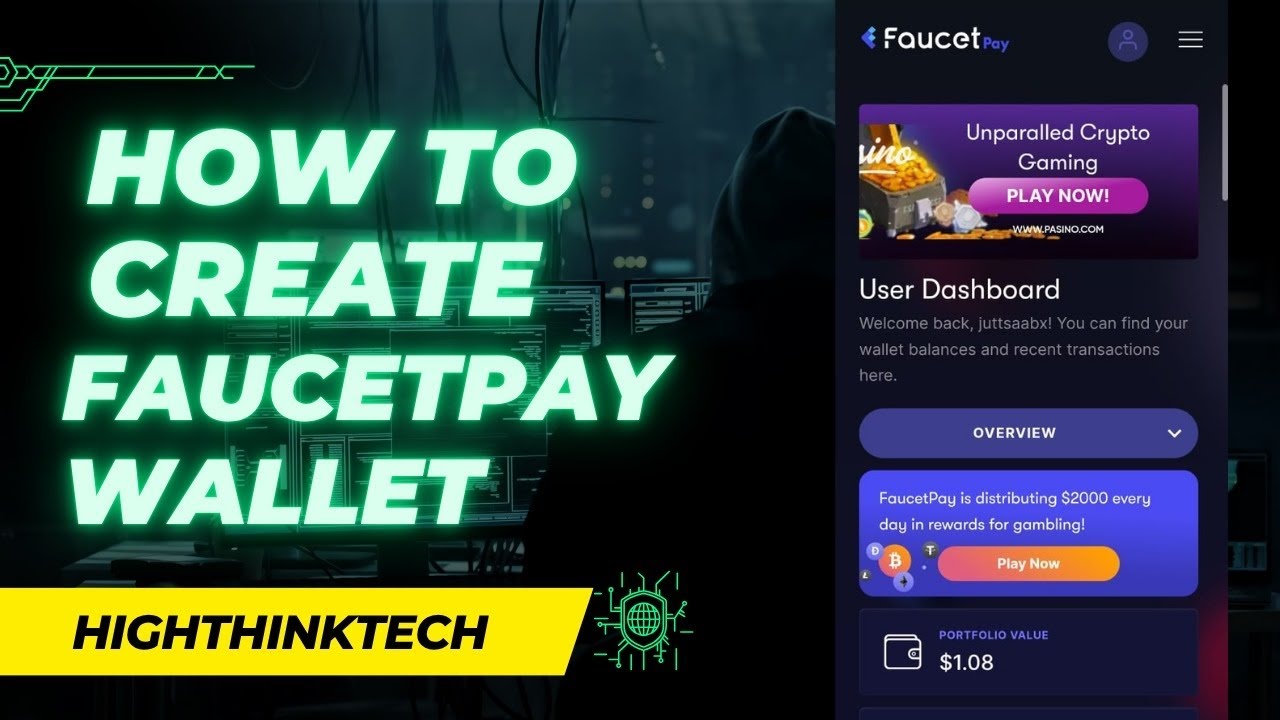 How to Create FaucetPay Account (Faucet Pay Registration, Sign In & Wallet Setup 2025) - YouTube