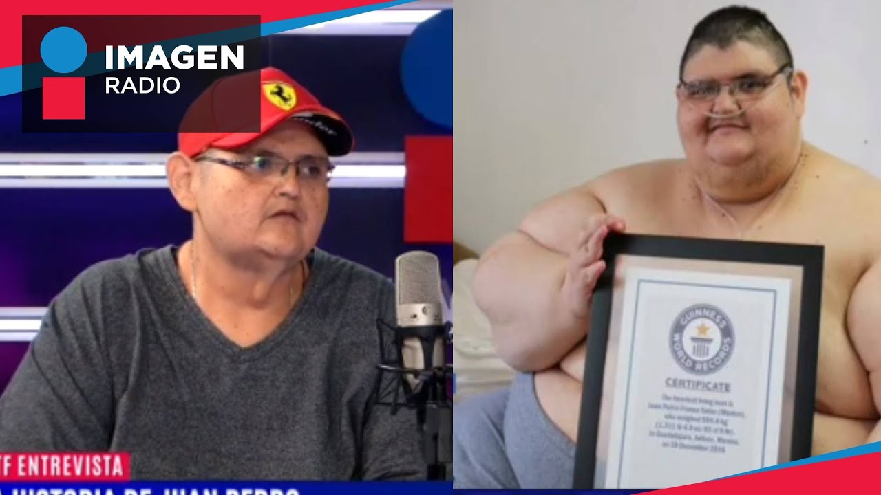 La historia de Juan Pedro Franco, quien llegó a pesar 600 kilos - YouTube
