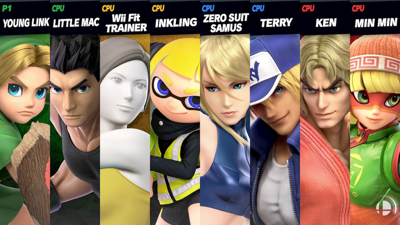 Super Smash Bros. Ultimate – Team-Stamina Fight in Garden of Hope - YouTube
