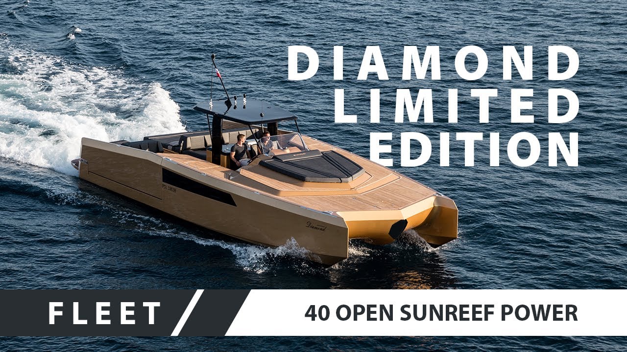 40 Open Sunreef Power Diamond Limited Edition. Official video by ...