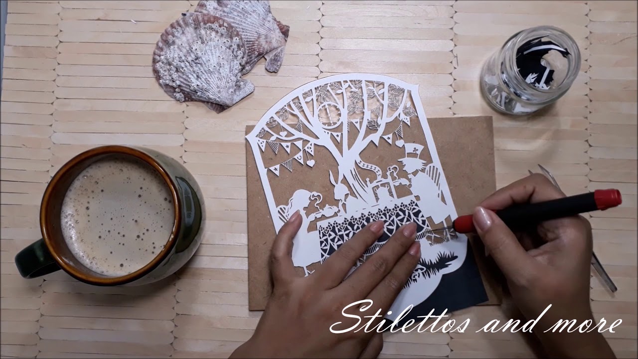 DIY home decor - Paper cutting series Ep. 12 - YouTube