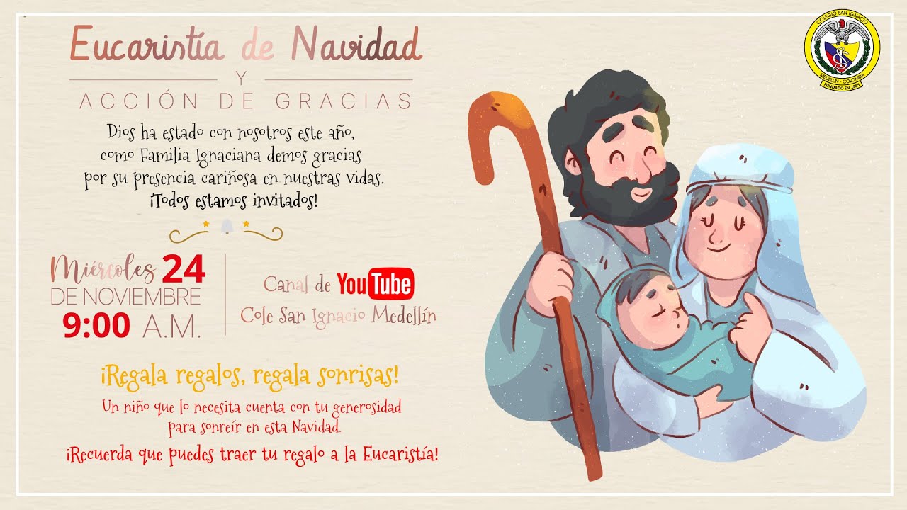 Eucaristía de Navidad y Acción de Gracias - YouTube