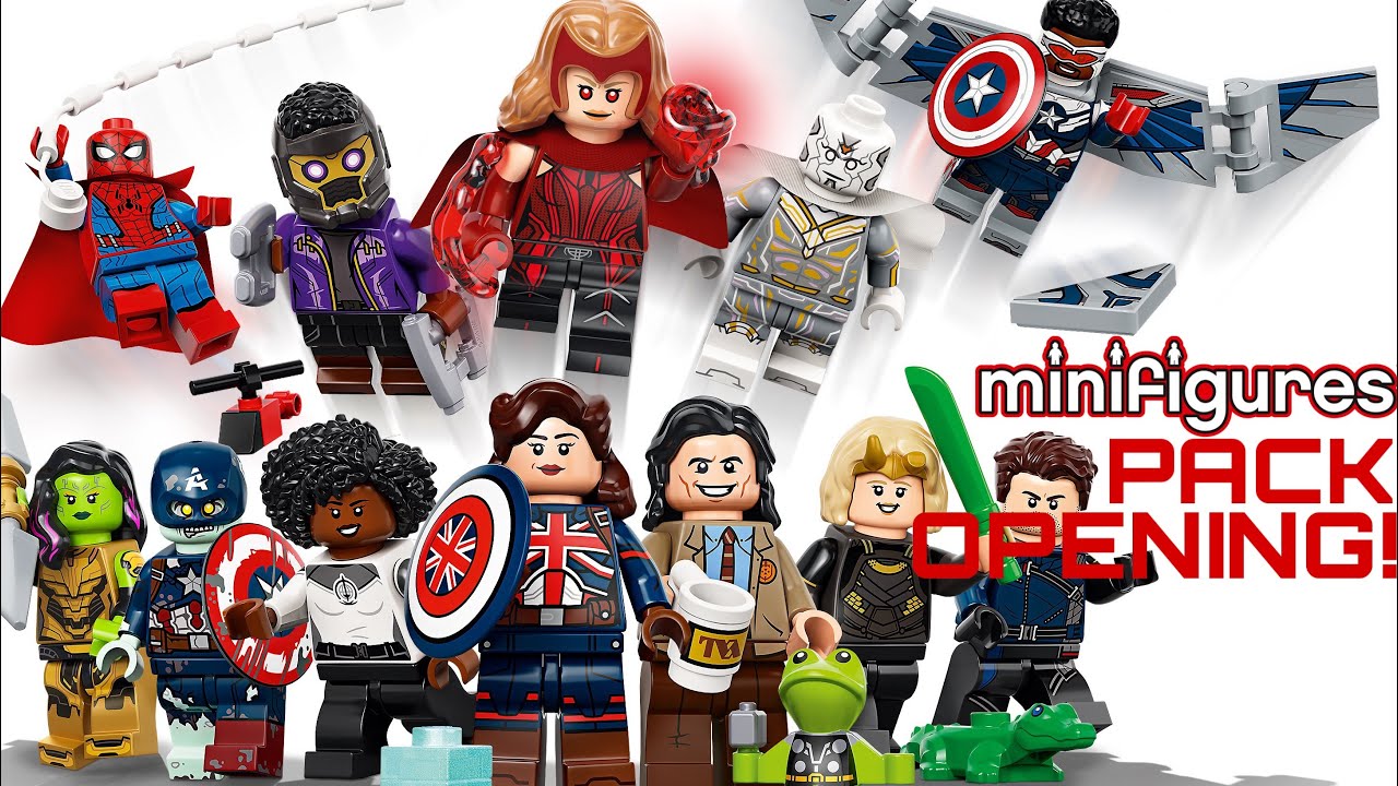 LEGO Marvel Studios Minifigures - Pack Opening! - YouTube