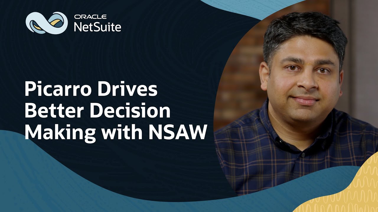 Picarro Accelerates Insights With NetSuite Analytics Warehouse - YouTube