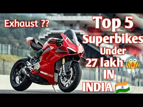 Best 5 superbikes available in india under 27 lakh 😱👌/SK moto films ...