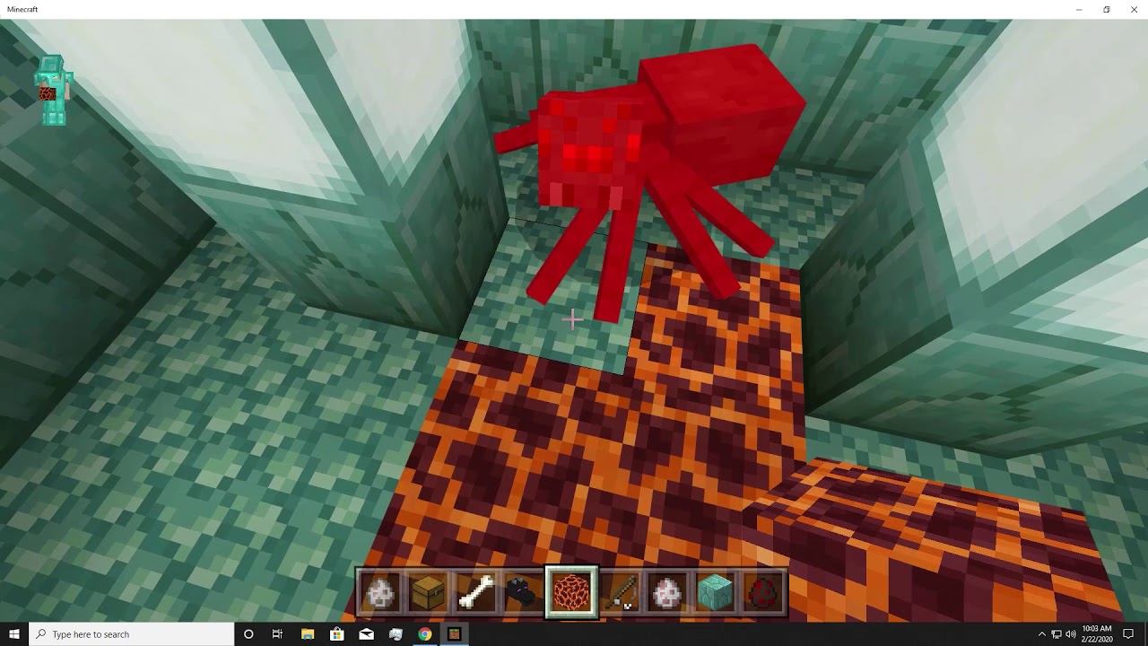 Minecraft Many Ways to kill a Spider - YouTube