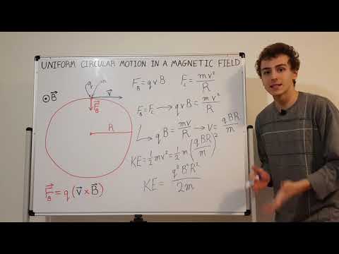 Uniform Circular Motion in a Magnetic Field (Charged Particle ...