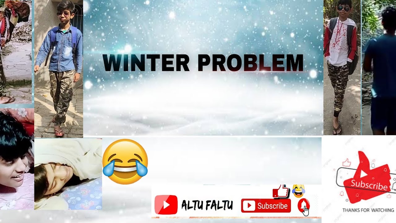 🥶WINTER PROBLEMS🤣🥶||ALTU FALTU||FUNNY VIDEO #viral #popular #winter - YouTube