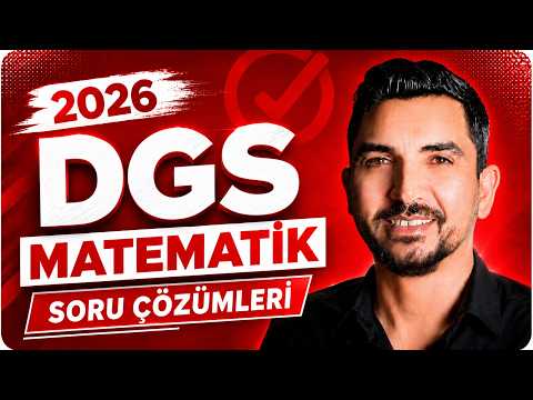 DGS YENİ ÇIKMIŞ SORULAR | FULL ÇÖZÜM