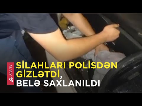 Ağcabədi sakini çayın sahilindən silah tapdı - APA TV