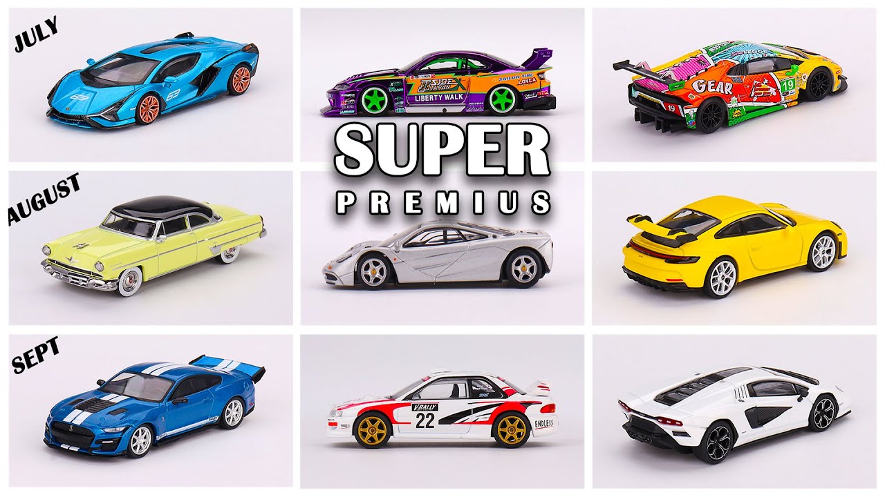 Preview - New Super Premiums Models - YouTube
