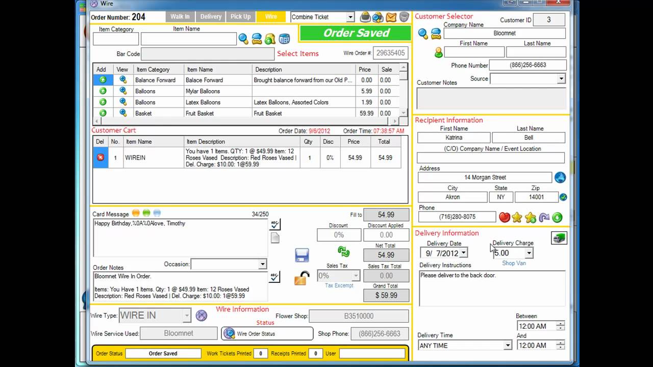 How To - Bloomnet Wire In - YouTube