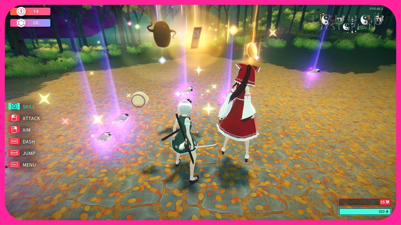 Touhou Dystopian Gameplay | Demo - YouTube