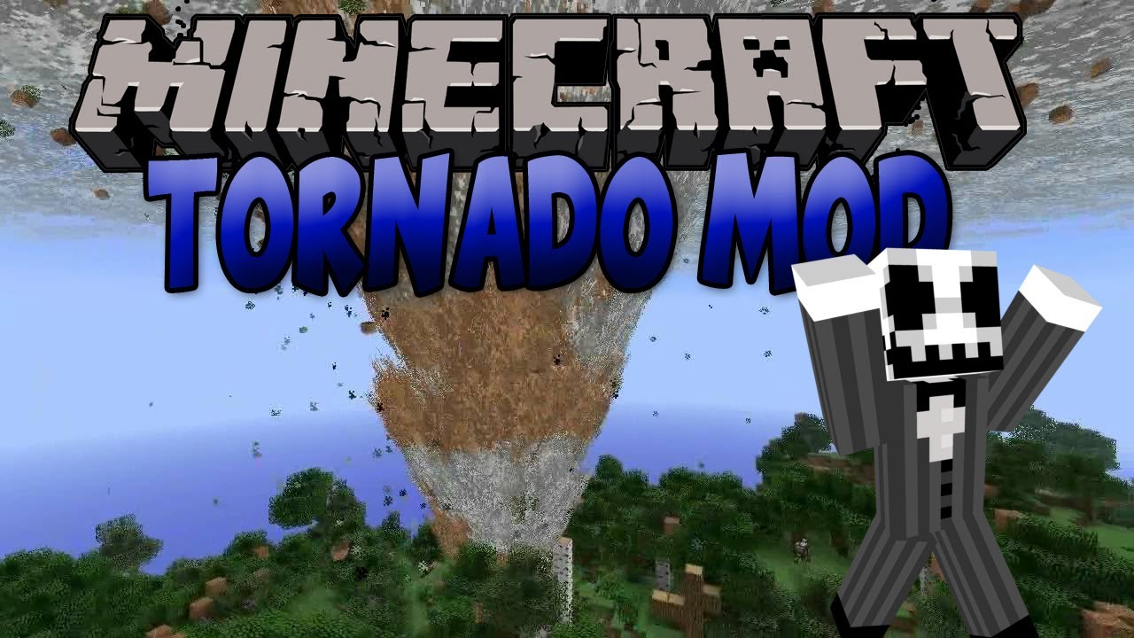 Minecraft - Mod Review - Ep 5 - Tornado Mod 1.6.4 (Торнадо в Minecraft ...
